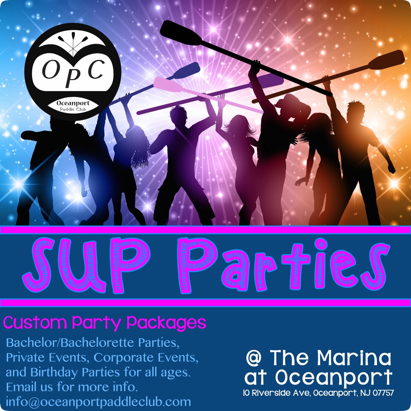 Sup Parties in Oceanport, NJ | Oceanport Paddle Club
